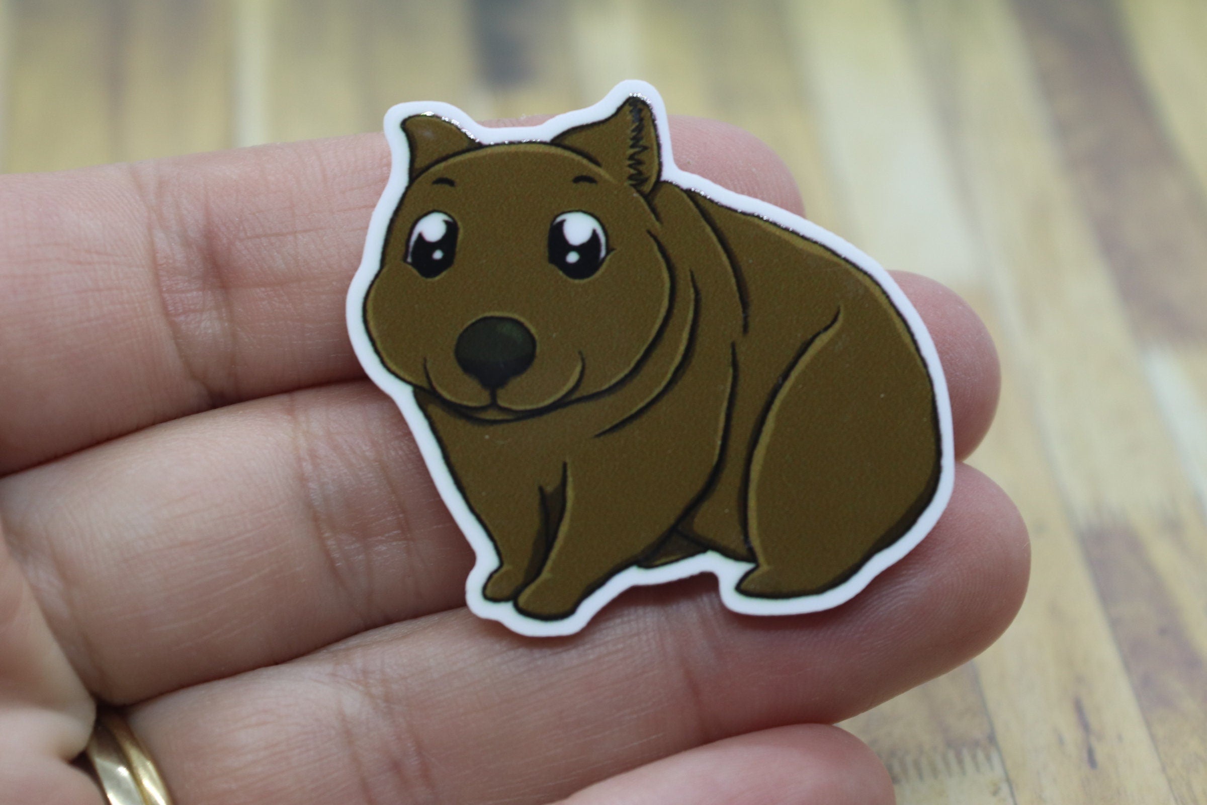 Australian Wombat Badge – Southern Gifts